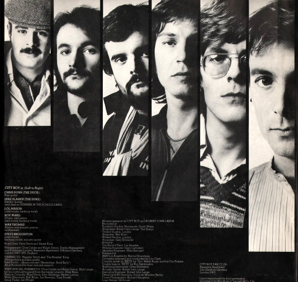 City Boy – Book Early (LP, Album) – akerrecords.nl