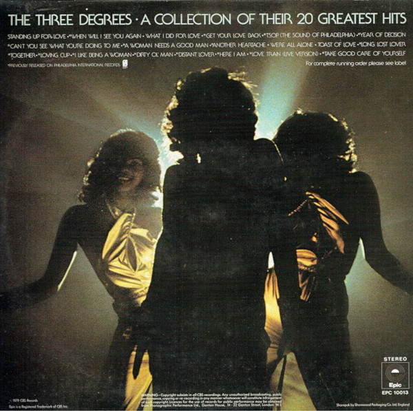 The Three Degrees – A Collection Of Their 20 Greatest Hits (LP, Comp ...