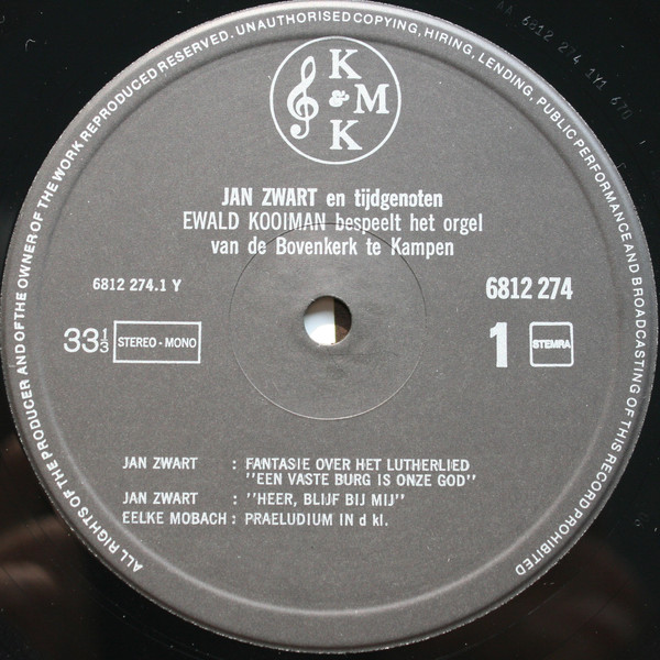 Jan Zwart – Ewald Kooiman – Jan Zwart En Tijdgenoten (LP) – akerrecords.nl