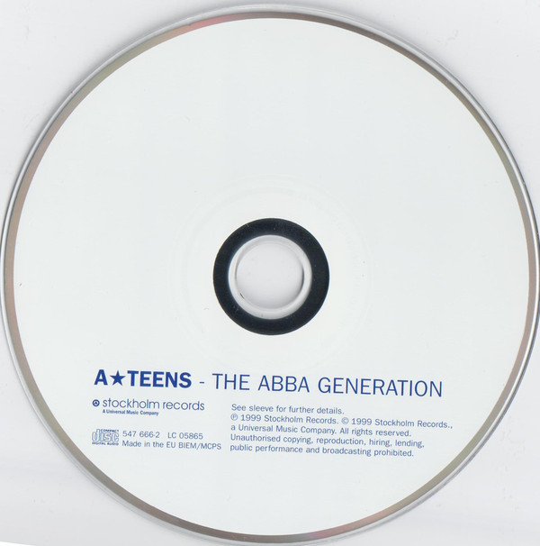 A Teens The ABBA Generation CD Album Akerrecords nl A Teens The ABBA Generation CD Album Akerrecords nl
