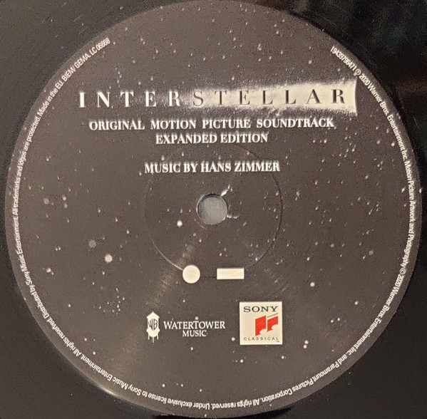 Hans Zimmer – Interstellar (Original Motion Picture Soundtrack) (3xLP ...