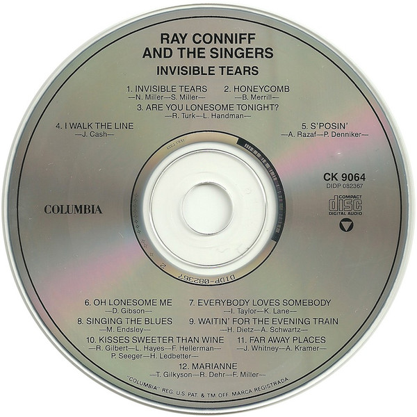 Ray Conniff And The Singers – Invisible Tears (CD, Album, RE ...