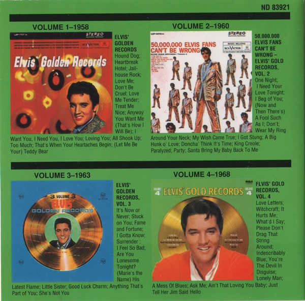 Elvis Presley – Elvis’ Gold Records, Vol.4 (CD, Comp) – akerrecords.nl