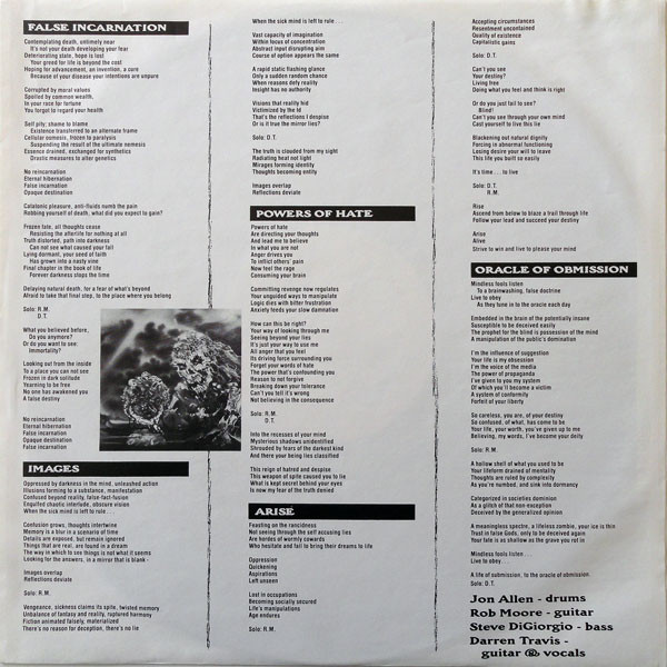 Sadus - Swallowed In Black (LP, Album) - akerrecords.nl