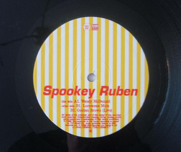 Spookey Ruben - Wendy McDonald (10", Single, Ltd) - akerrecords.nl
