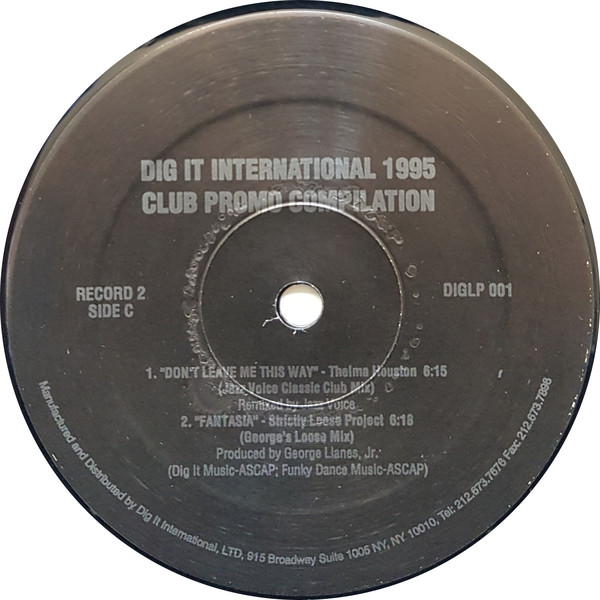 Various - Dig It International 1995 Club Compilation (3x12", Comp ...