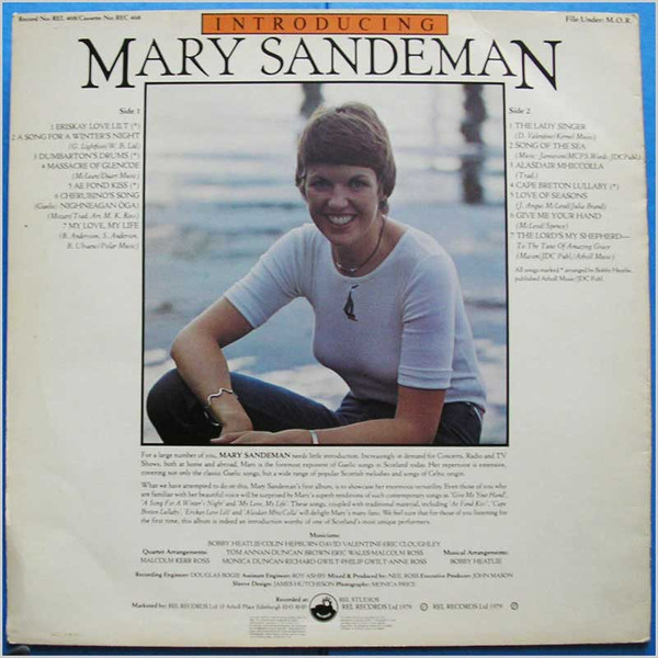 Mary Sandeman - Introducing Mary Sandeman (LP, Album) - akerrecords.nl