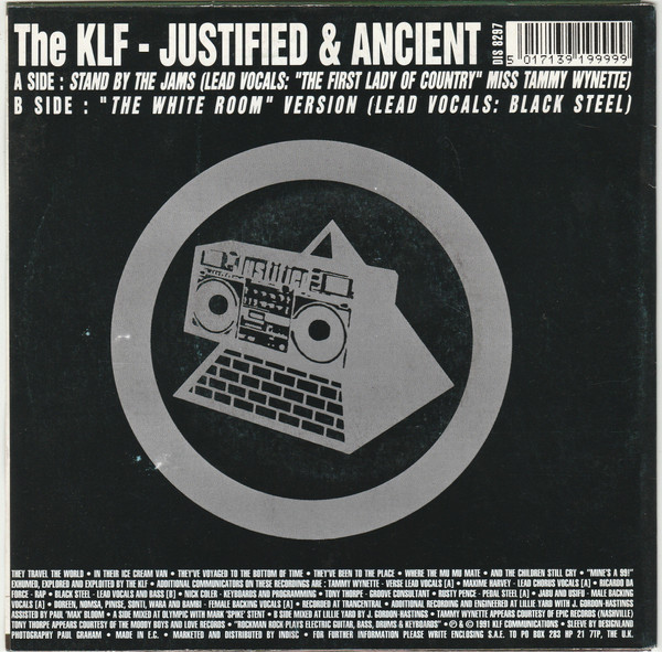 The KLF - Justified & Ancient (7", Single) - akerrecords.nl