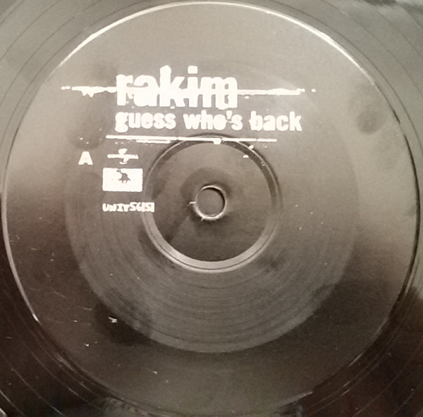 Rakim - Guess Who's Back (12", RE) - akerrecords.nl