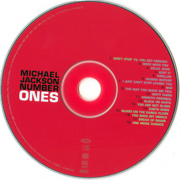 Michael Jackson - Number Ones (CD, Album, Comp, Thr) - akerrecords.nl