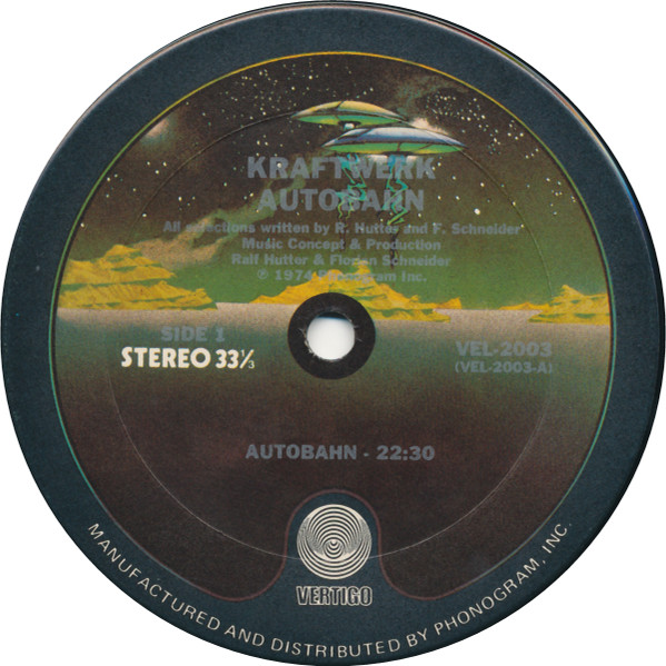 Kraftwerk - Autobahn (LP, Album, Ter) - akerrecords.nl