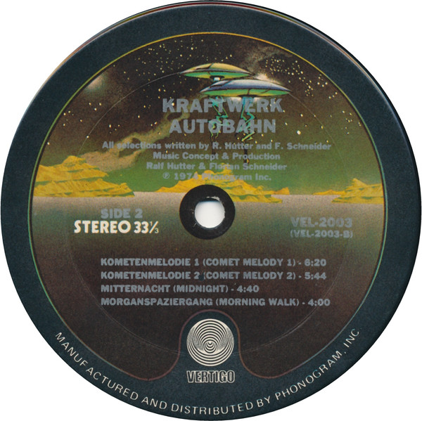 Kraftwerk - Autobahn (LP, Album, Ter) - akerrecords.nl
